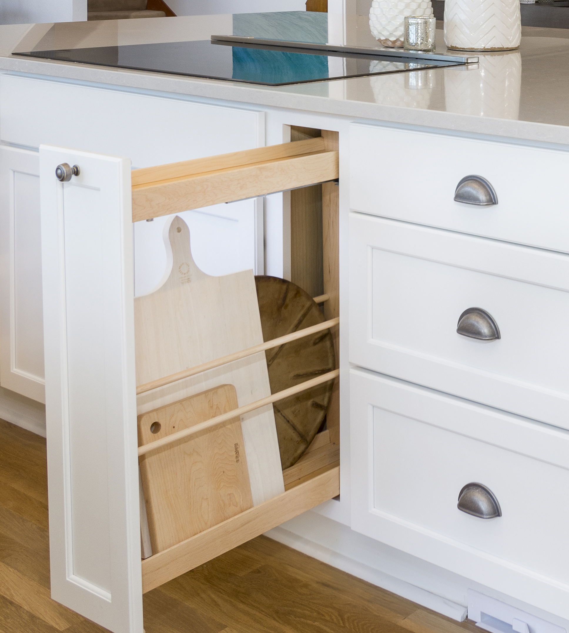 Pull-Out Tray Storage - Pan & Tray Storage - Dura Supreme Cabinetry